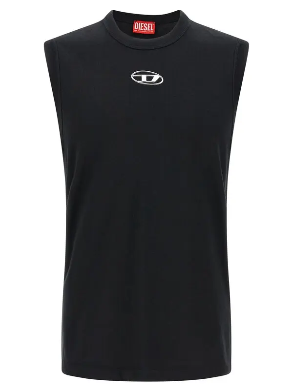 DIESEL® T-bisco-iod' T-shirt - Black