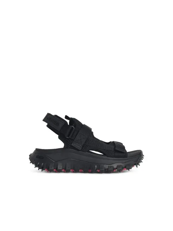 Moncler Trailgrip Vela Polyamide Sandals - Black