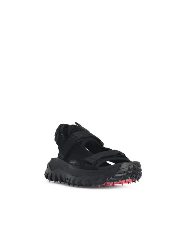 Moncler Trailgrip Vela Polyamide Sandals - Black