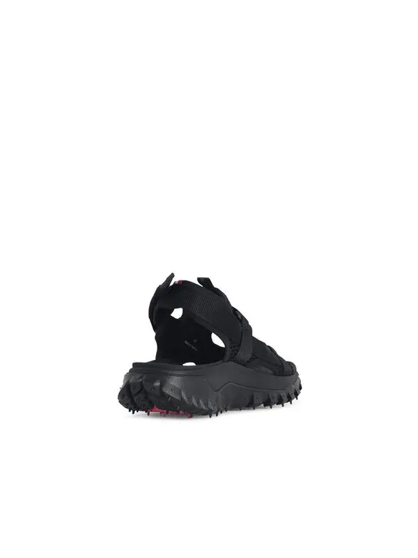 Moncler Trailgrip Vela Polyamide Sandals - Black