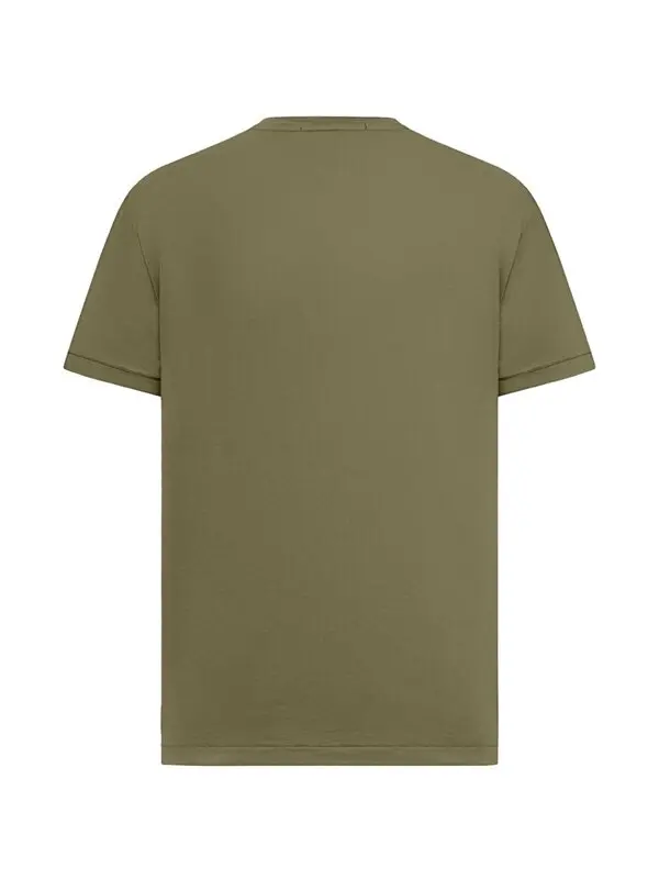 Stone Island Logo Cotton T-shirt - Multicolor