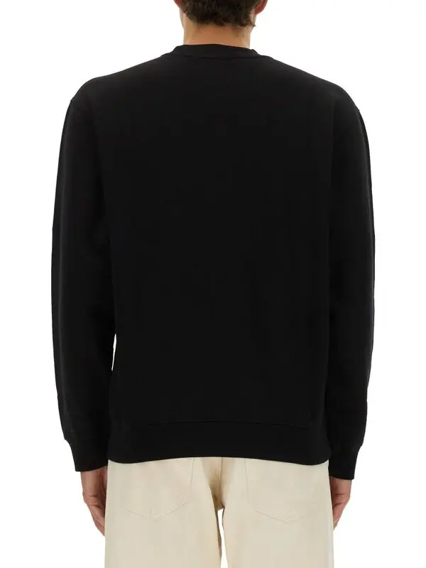 Jacquemus Grosgrain Logo Sweatshirt - Black