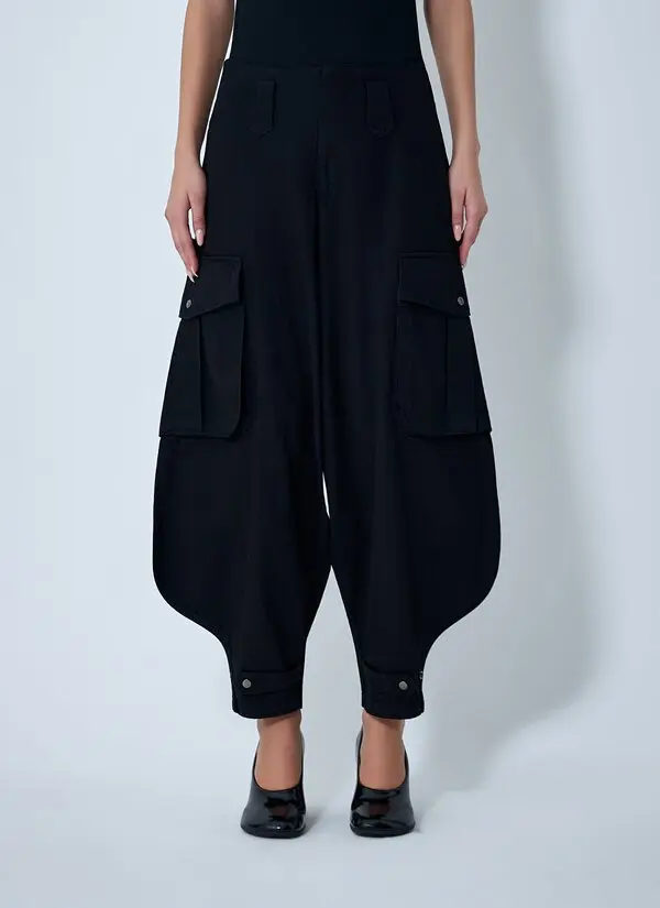 Yohji Yamamoto Toraichi Denim B Pants - Black