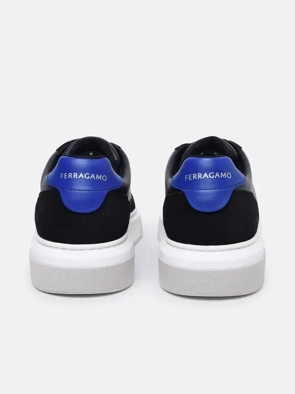 FERRAGAMO Cassina Leather Blend Sneakers
