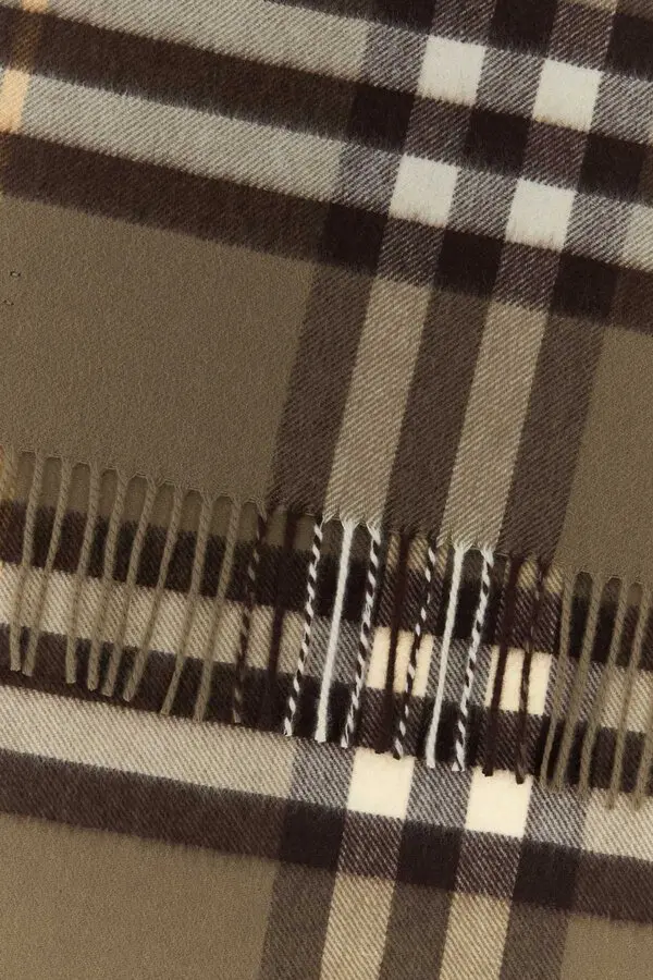 Burberry Embroidered Cashmere Scarf - Multicolor