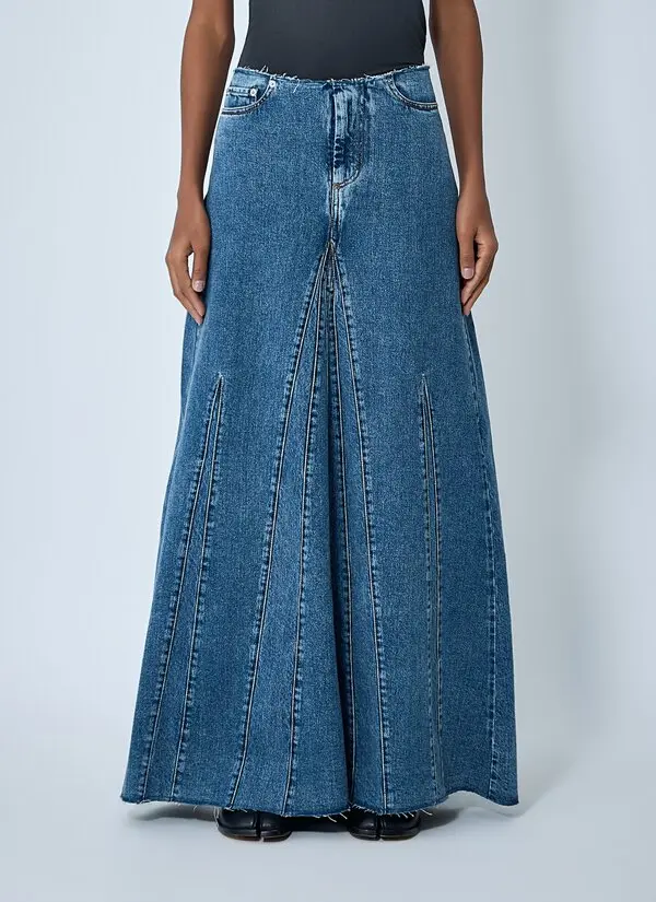 Our Legacy Rebel Denim Maxi Skirt