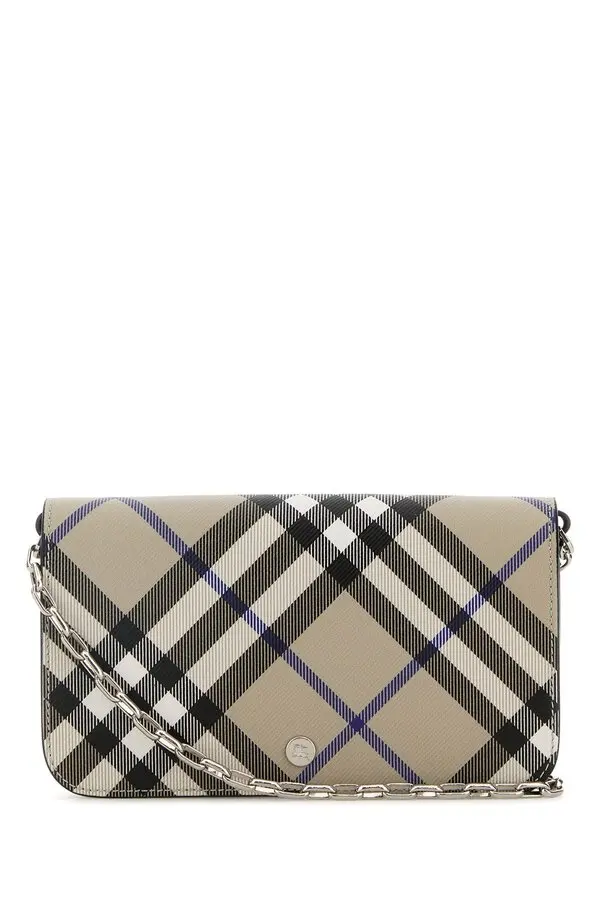 Burberry Ls Wallet On Chain Bin - Multicolor