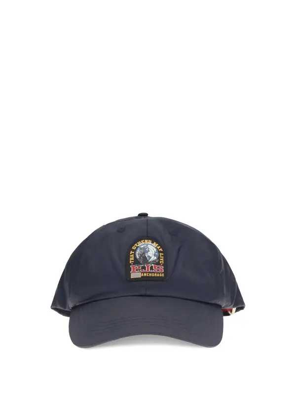 PARAJUMPERS Bravo Baseball Cap With Water-repellent Visor - Blue