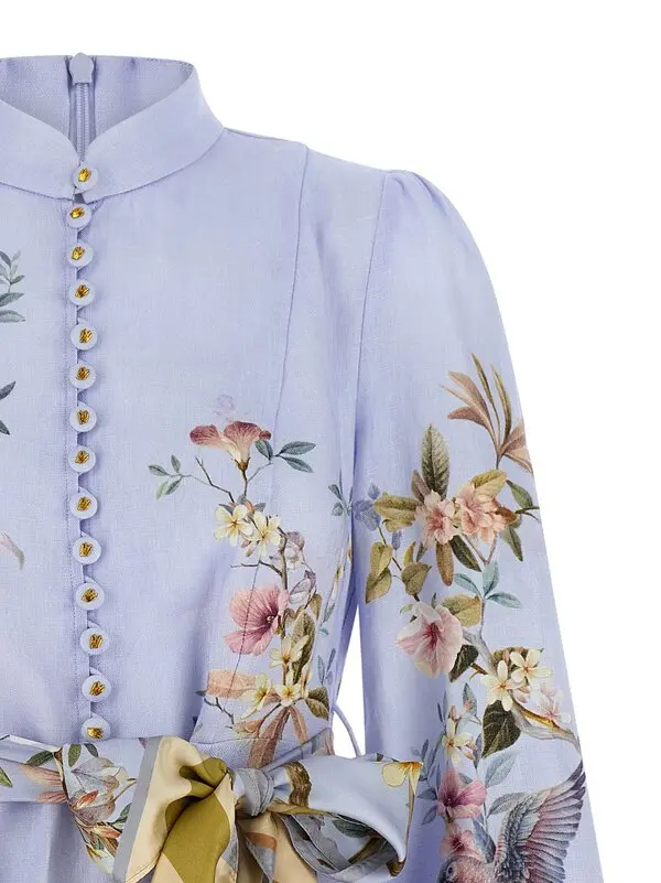 Zimmermann Rebellion Dress - Blue