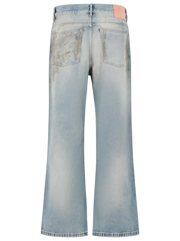 Acne Studios 2021m Cotton Jeans - Blue
