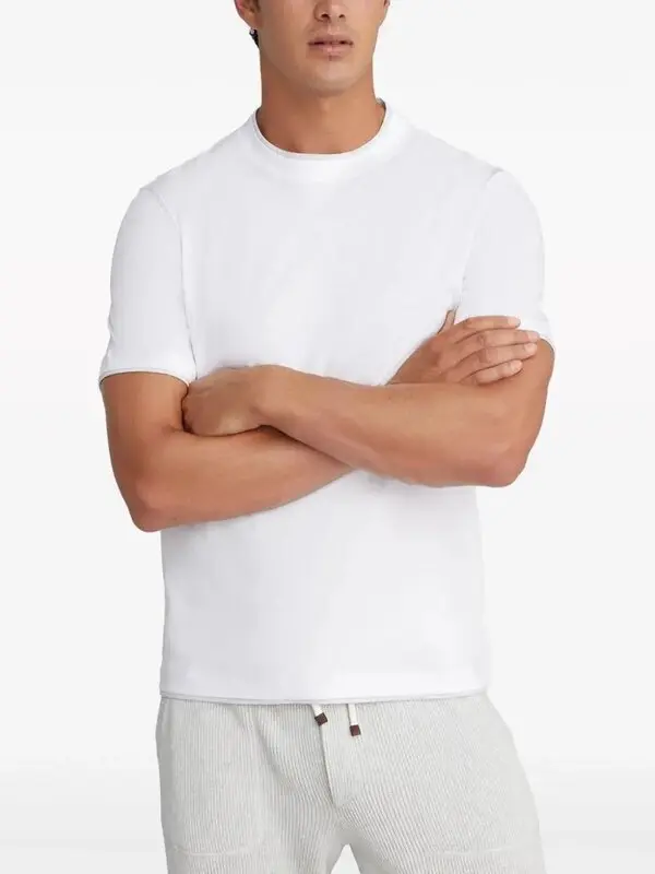 Brunello Cucinelli T-shirt With Faux-layering