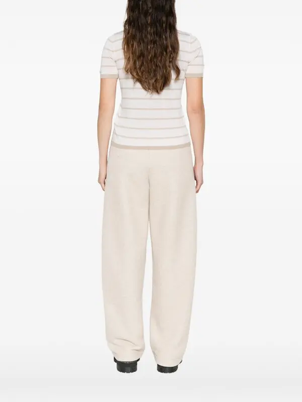 Max Mara Striped Knit T-shirt - Multicolor