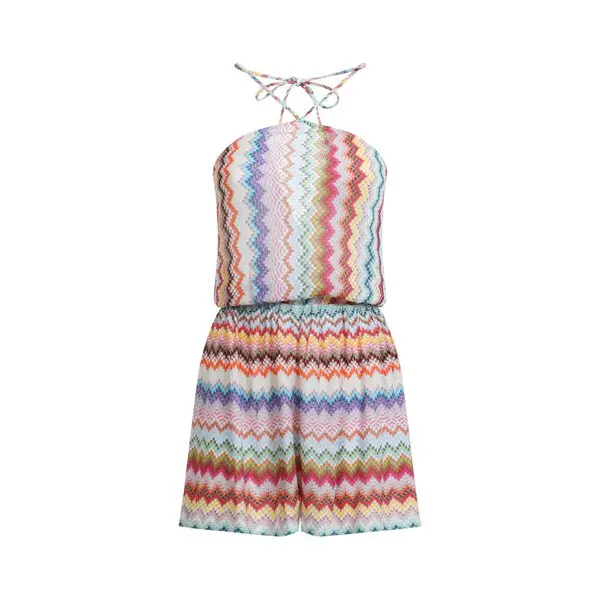Missoni Viscose Short Jumpsuit - Multicolor