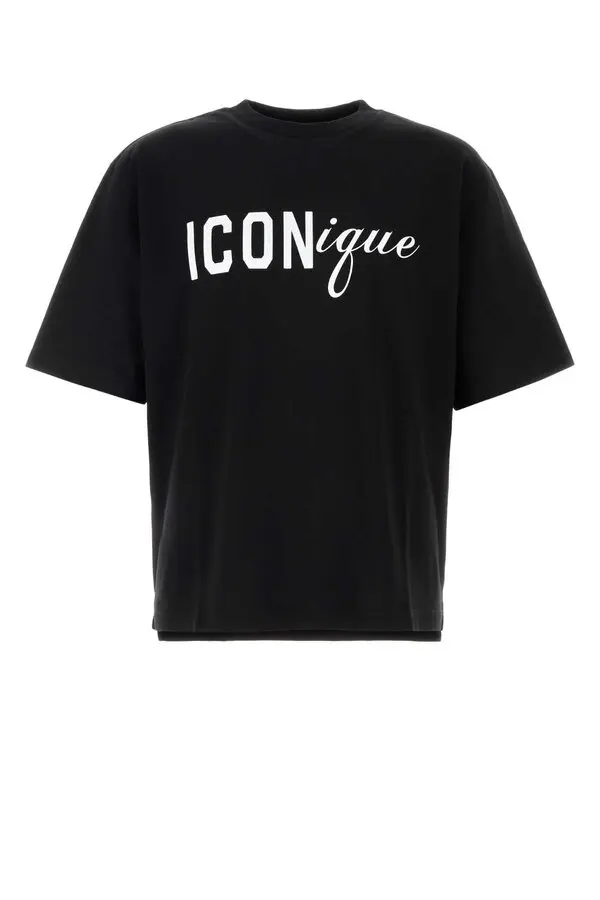Dsquared2 Cotton Oversize T-shirt - Black