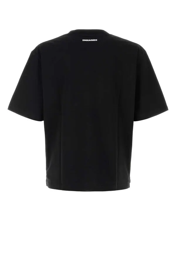 Dsquared2 Cotton Oversize T-shirt - Black