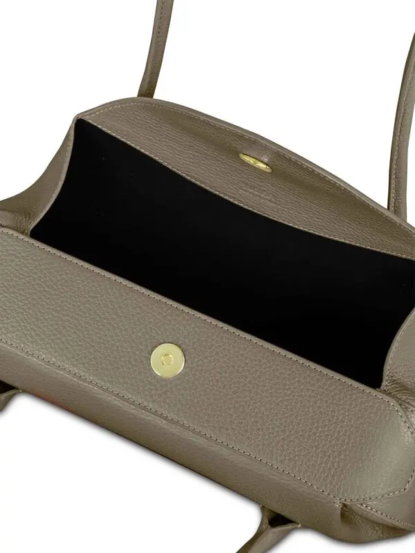 Yuzefi Oyster Small Shoulder Bag - Gray