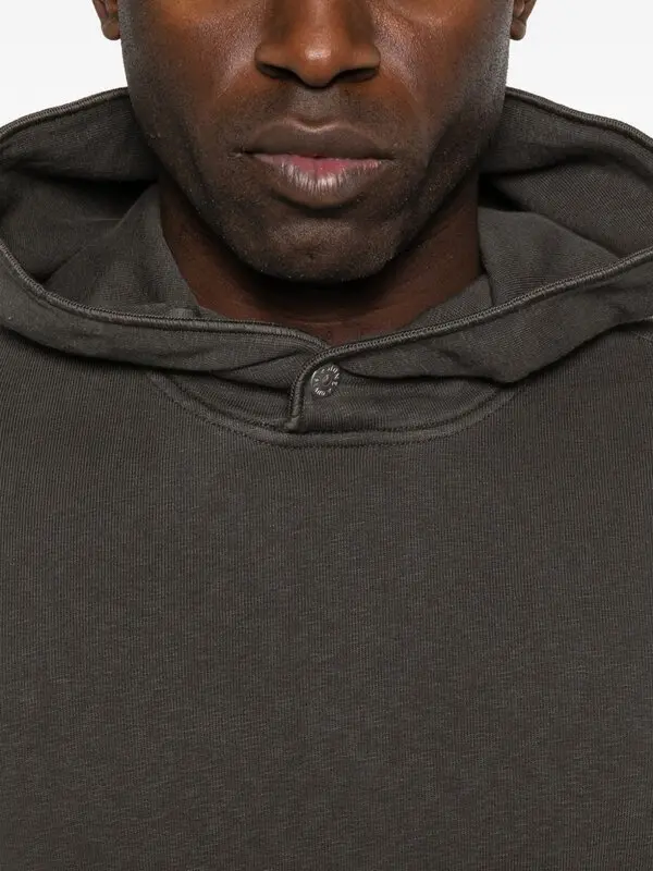 Stone Island Logo Cotton Hoodie - Multicolor