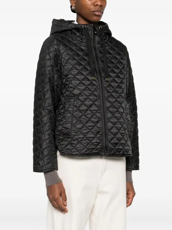Max Mara Quilted Blouson Jacket - Multicolor
