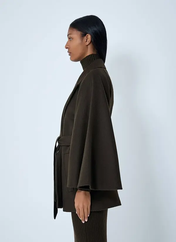 Max Mara Verna Short Coat - Green