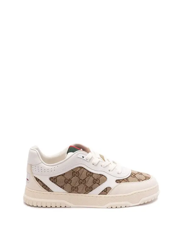 Gucci Re-web Sneakers With Gg Canvas - Multicolor