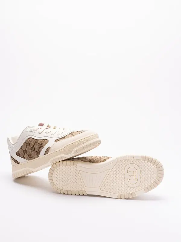 Gucci Re-web Sneakers With Gg Canvas - Multicolor