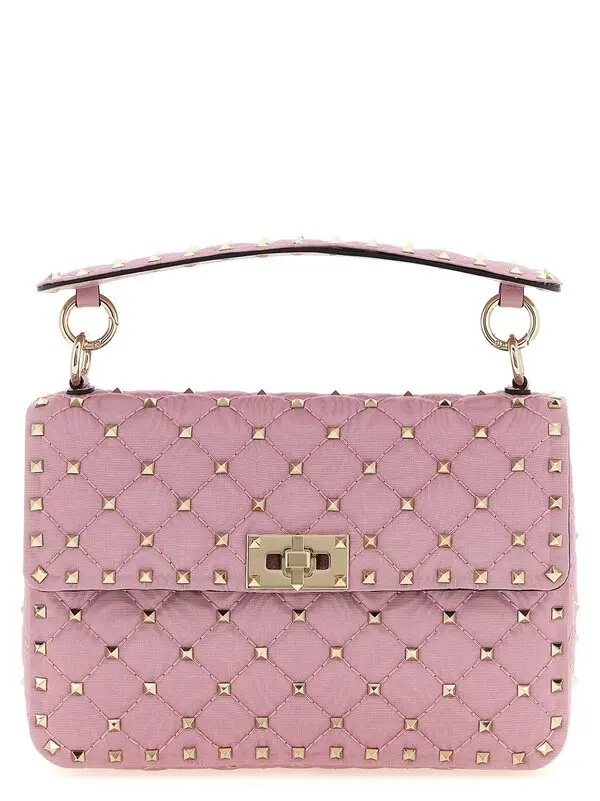 Valentino Garavani Rockstud Spike Shoulder Bag - Pink