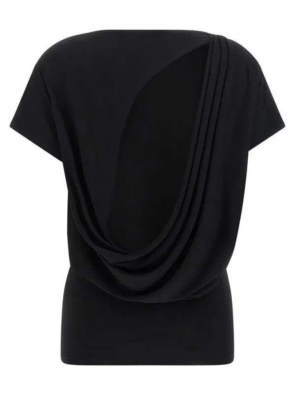 Jacquemus Le Haut Mistral Boatneck T-shirt - Black