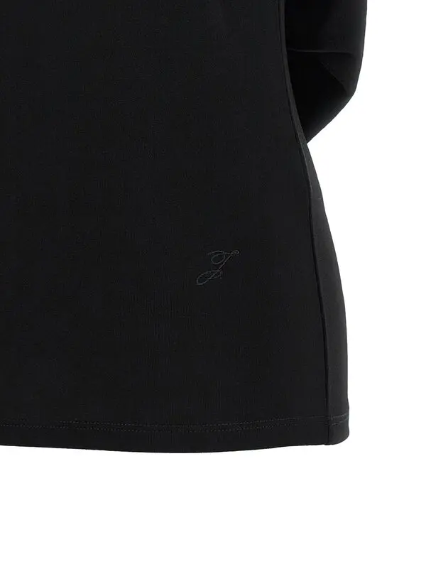 Jacquemus Le Haut Mistral Boatneck T-shirt - Black