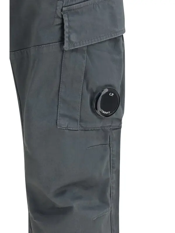 C.P. COMPANY Stretch Satin Cargo Pants