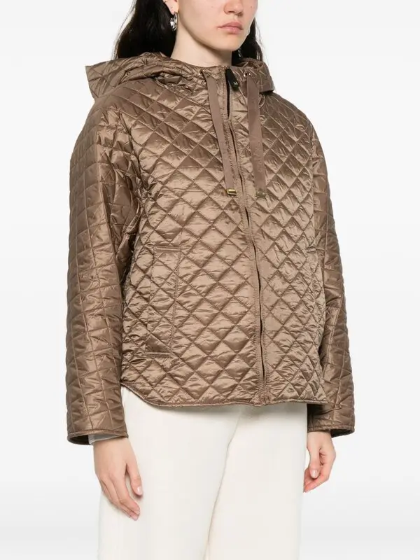 Max Mara Padded Quilted Blouson Jacket