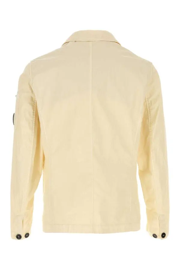 C.P. COMPANY Cream Cotton Blend Blazer