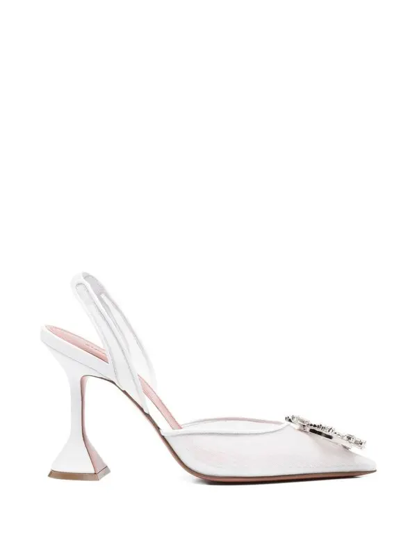 Amina Muaddi Begum Slingback Pumps - Multicolor