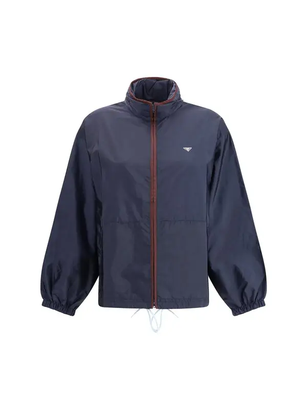 Prada Re-nylon Blouson - Blue