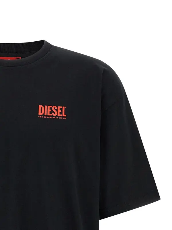 DIESEL® T-boxt-bisk' T-shirt - Black