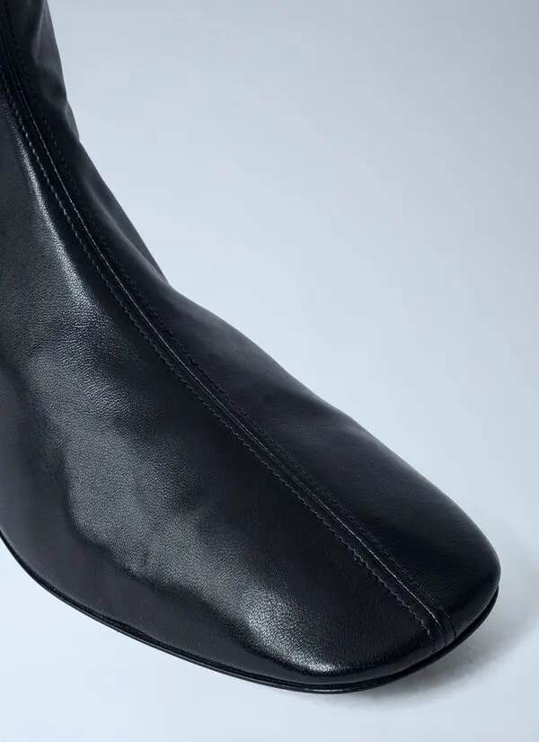 Dries Van Noten Leather Ankle Boots