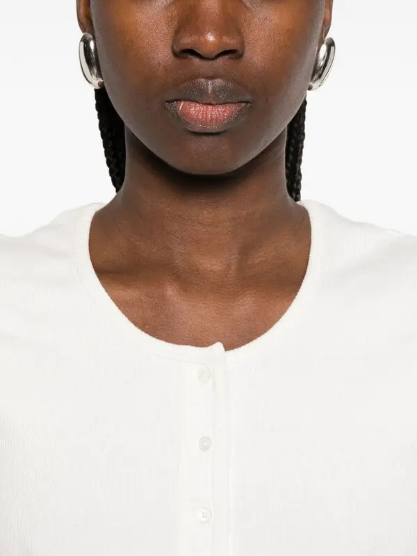 LEMAIRE Cotton And Linen T-shirt - Multicolor