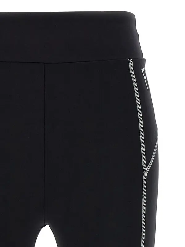 Fendi Color Block Leggings With Contrast Stitching
