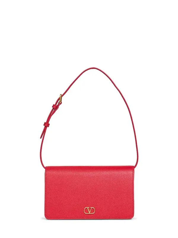 Valentino Garavani Red Vlogo Signature Mini Shoulder Bag - Multicolor