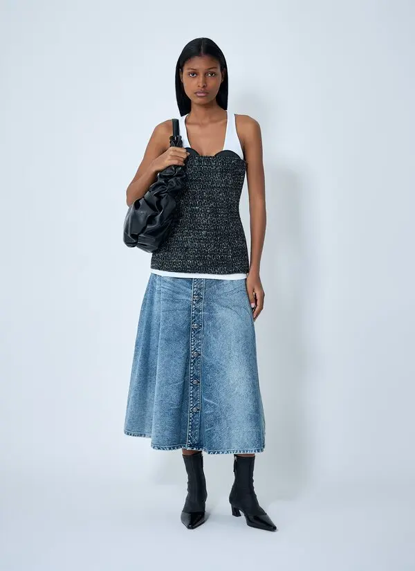 DIESEL® De-annet-fsh Midi Skirt