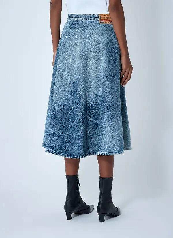 DIESEL® De-annet-fsh Midi Skirt