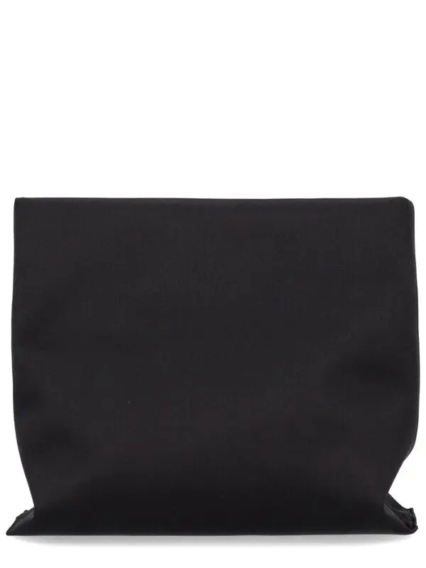 ROGER VIVIER Trompette Clutch Bag - Black