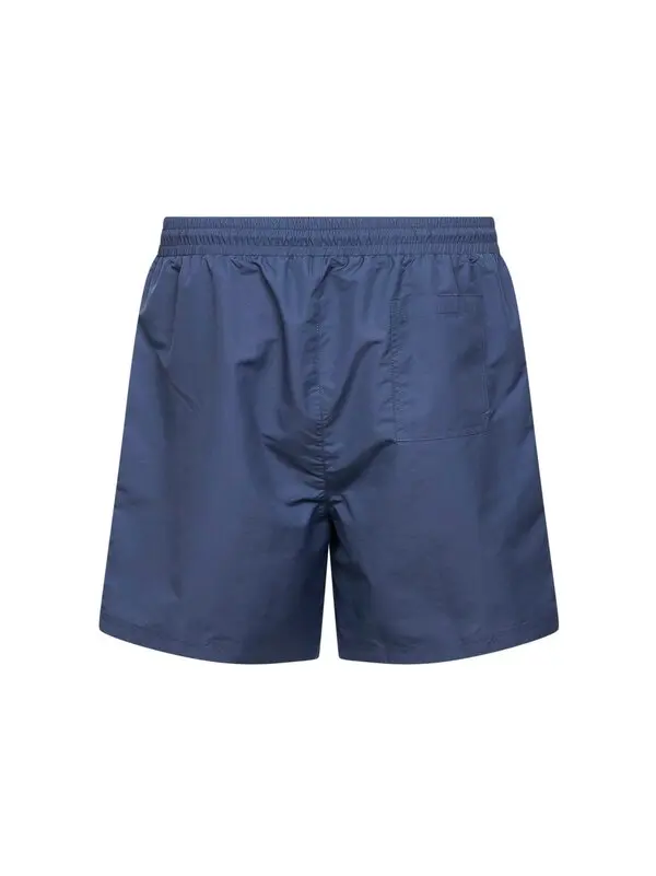 Brunello Cucinelli Nylon Swim Shorts With Drawstring Waist - Multicolor