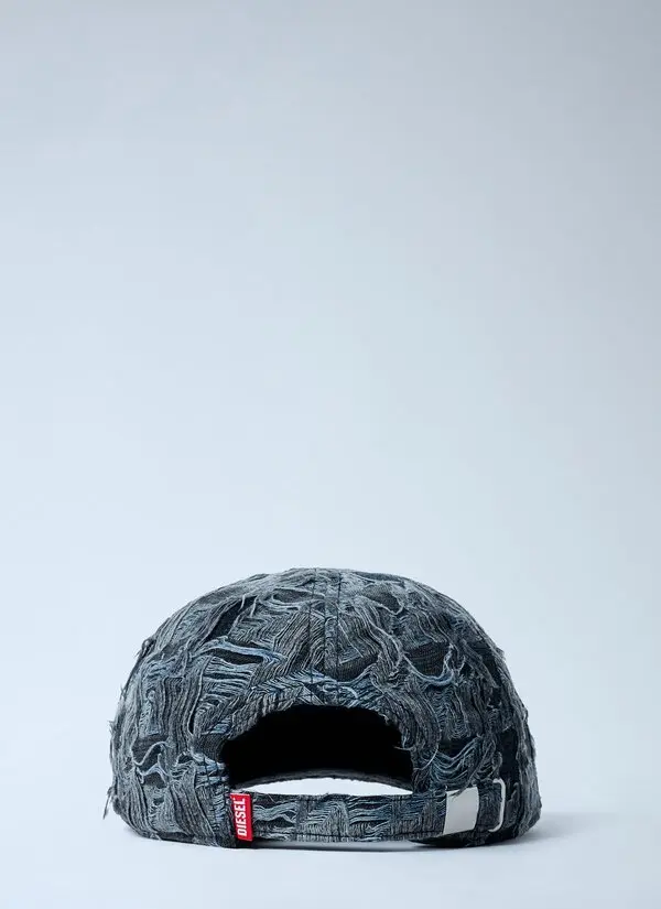 DIESEL® Distressed Denim Baseball Cap