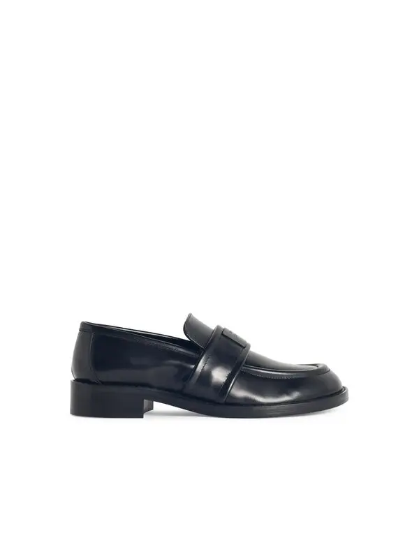 Acne Studios Leather Loafers - Black