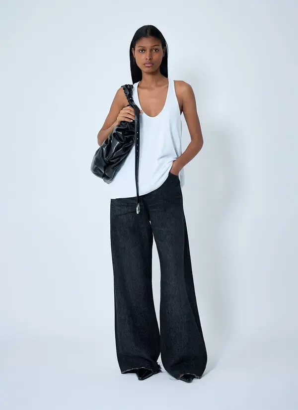 DIESEL® 1996 D-sire-fsh Wide-leg Jeans - Black