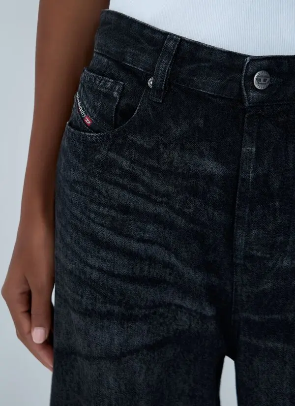 DIESEL® 1996 D-sire-fsh Wide-leg Jeans - Black