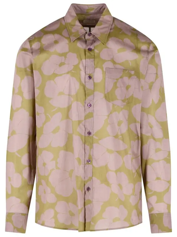 Dries Van Noten Cotton Shirt - Green
