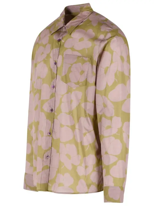 Dries Van Noten Cotton Shirt - Green