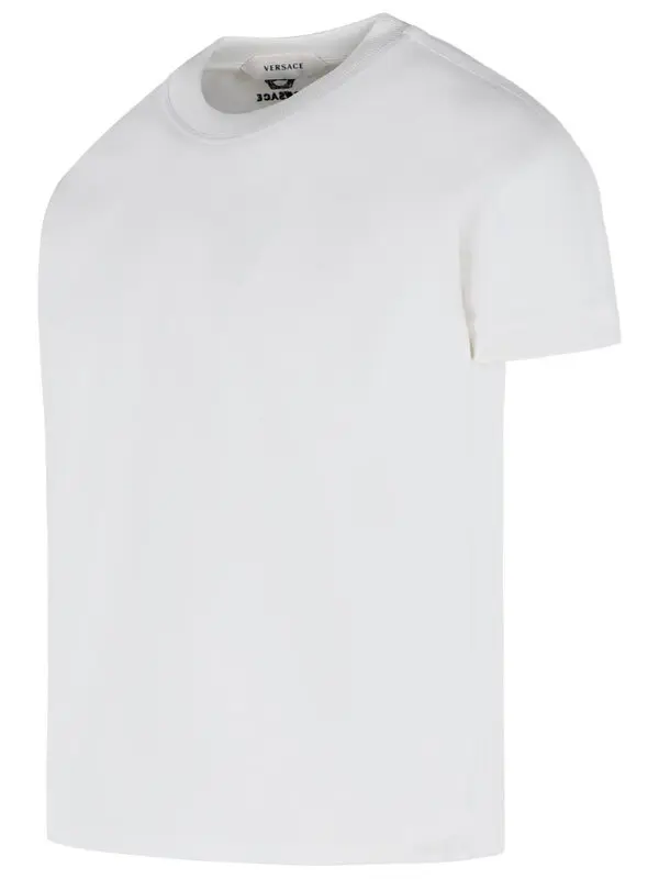 Versace Stretch Cotton T-shirt - White