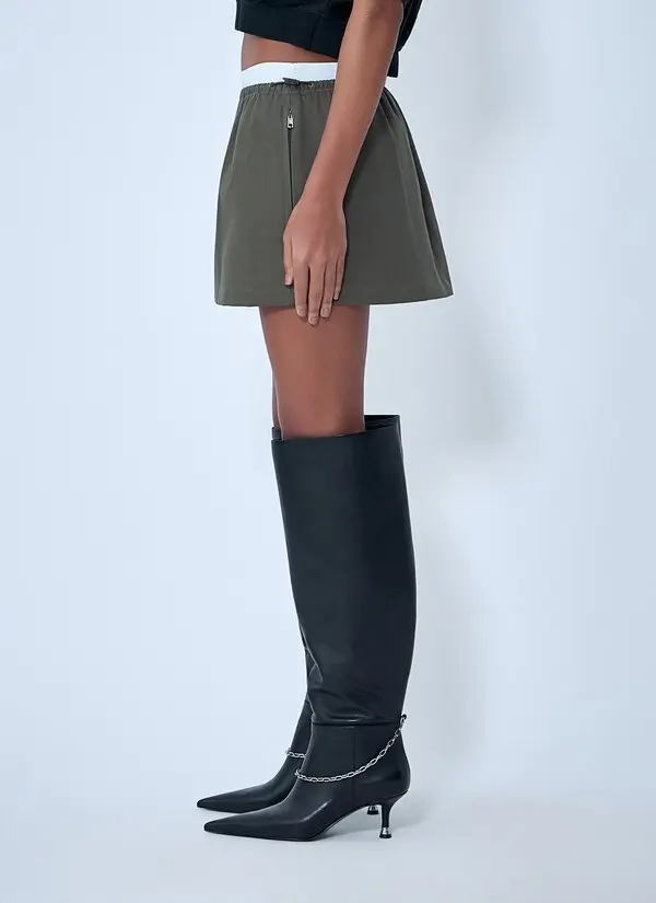 Alexander Wang Elasticated Waist Mini Skirt